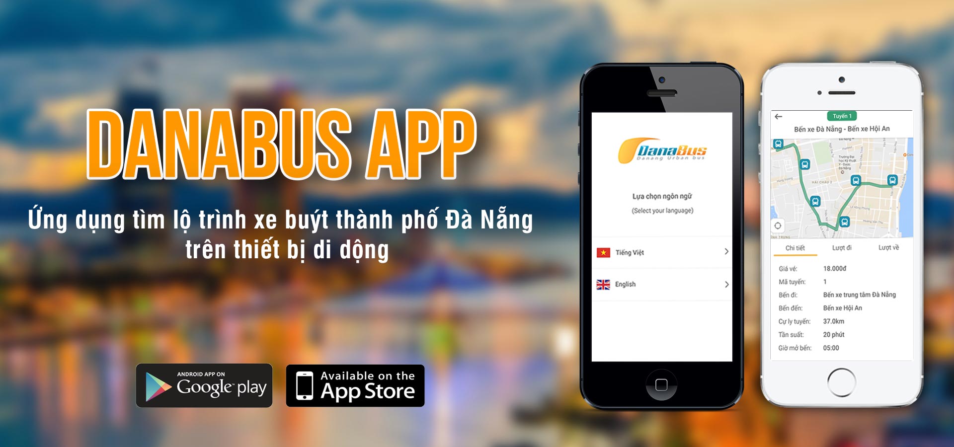 Xe Buýt Đà Nẵng & Bản Đồ Xe Bus Đà Nẵng - Danangbus.vn